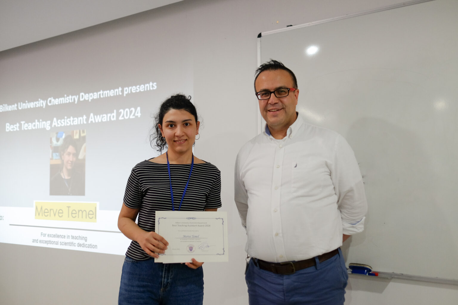 2024 Senior Project Award Ceremony Held – Department of Chemistry